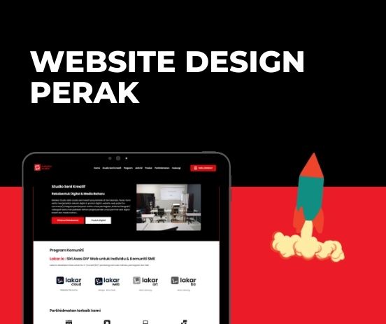 Website Design Perak - Melakar Studio