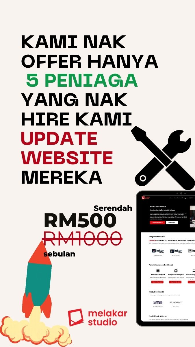 Promotion Archive - Melakar Studio